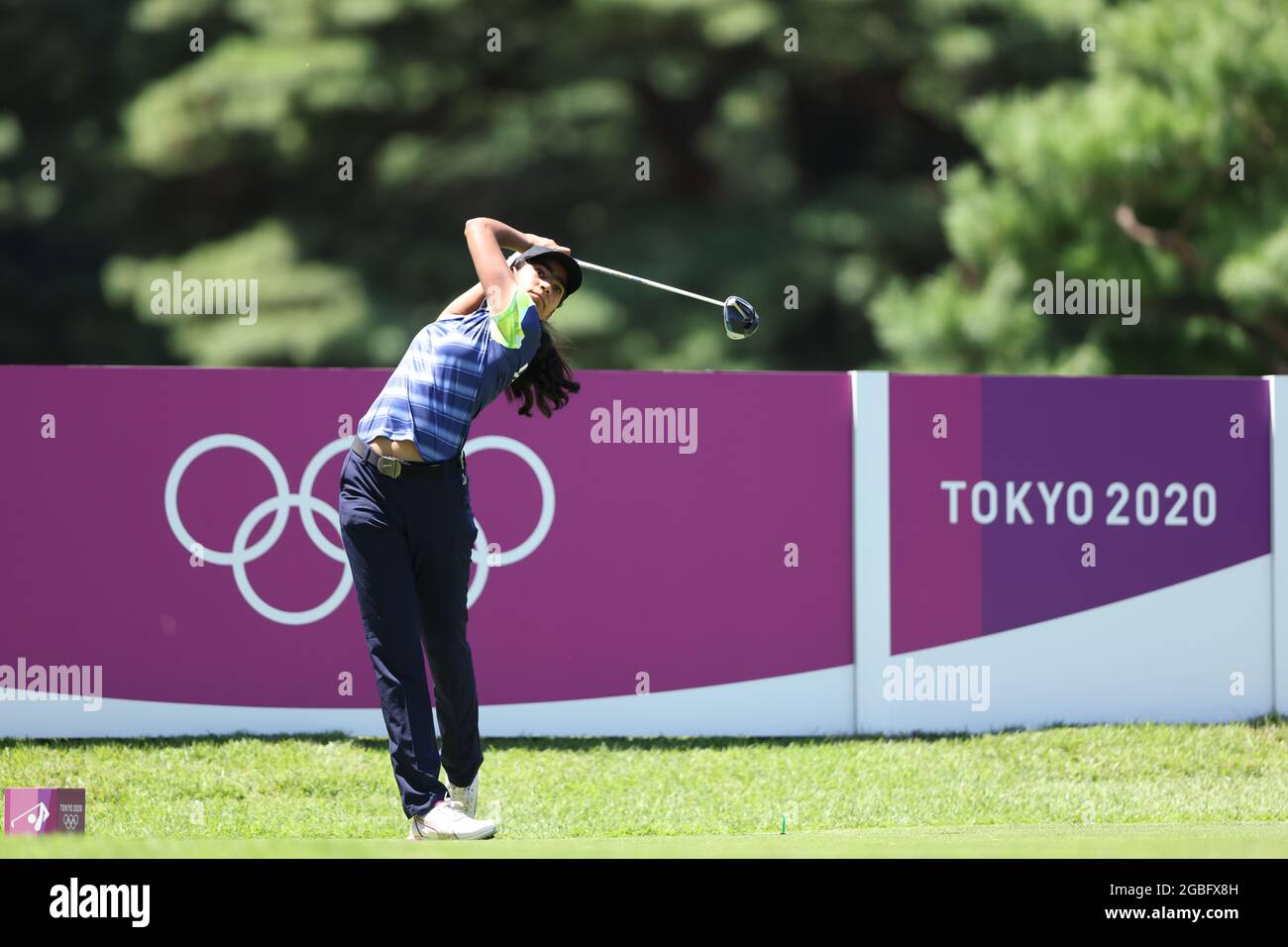 Saitama, Japan. 3rd Aug, 2021. Diksha Dagar (IND) Golf : Women's ...