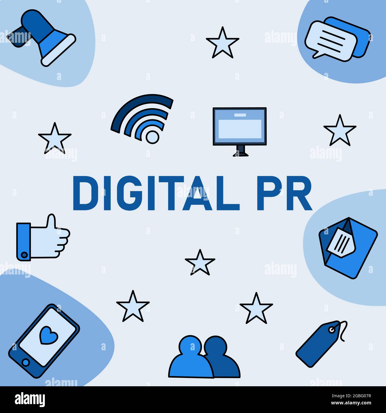 Communication tools Stock Vector Images - Alamy