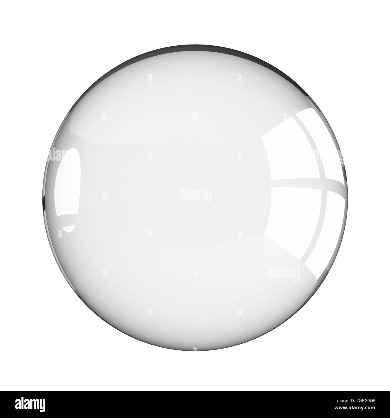 Transparent snow globe Black and White Stock Photos & Images - Alamy