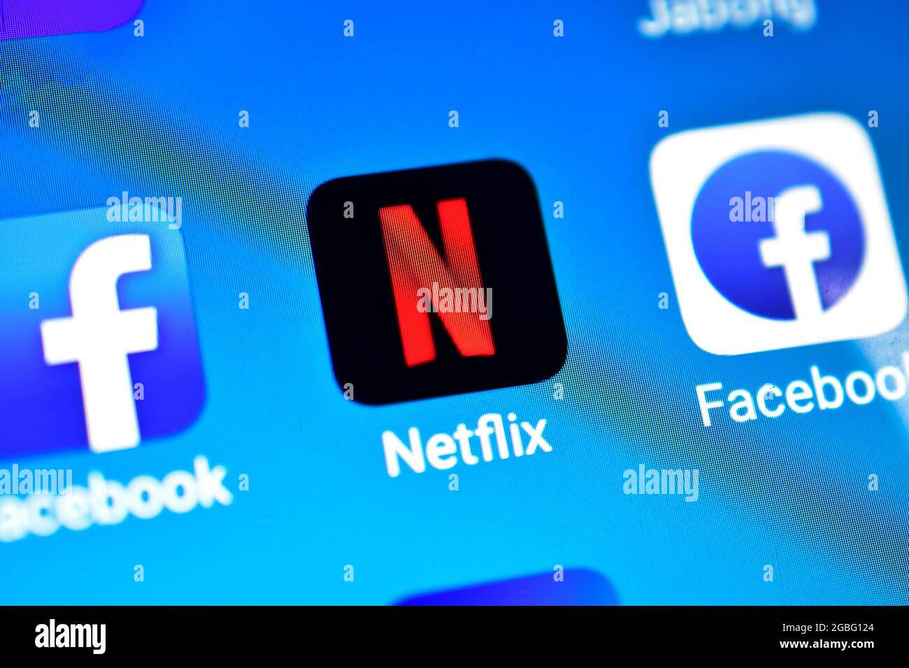 DELHI, INDIA - December 2, 2018: Netflix Application On Smartphone ...