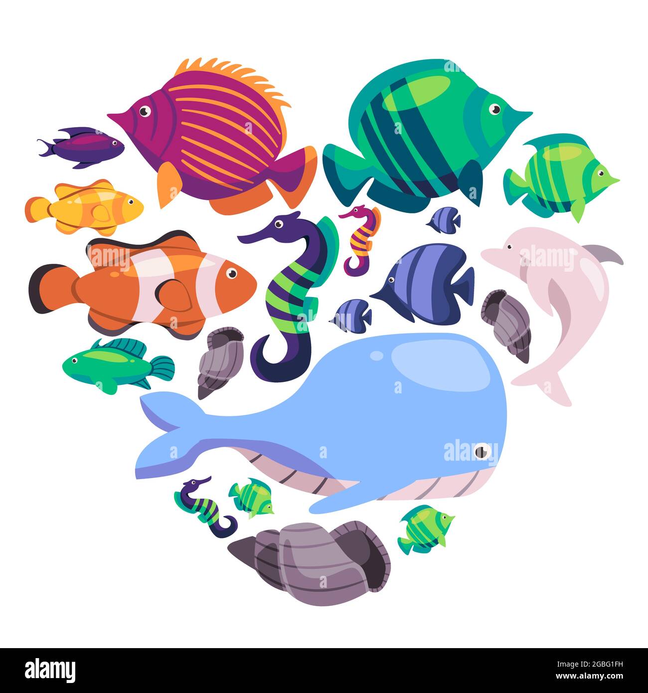 Black And White Angel Fish Clip Art