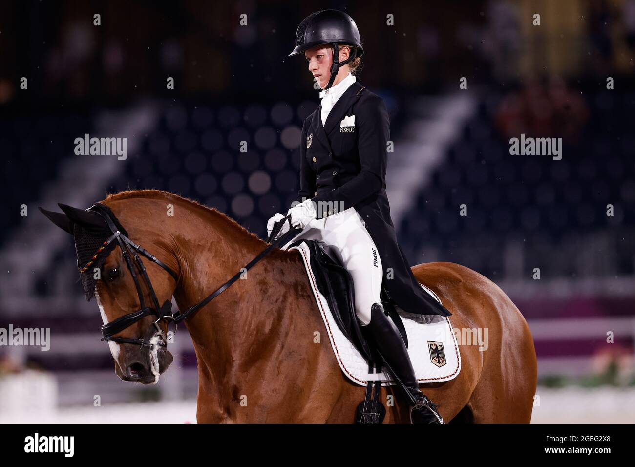 TOKYO, JAPAN - JULY 30: Jesse Campbell of New Zealand competing on ...