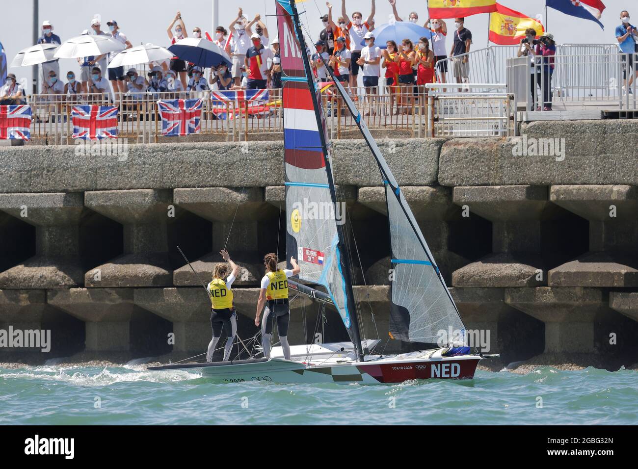 Team Netherlands - BEKKERING Annemiek & DUETZ Annette (NED), AUGUST 3rd ...