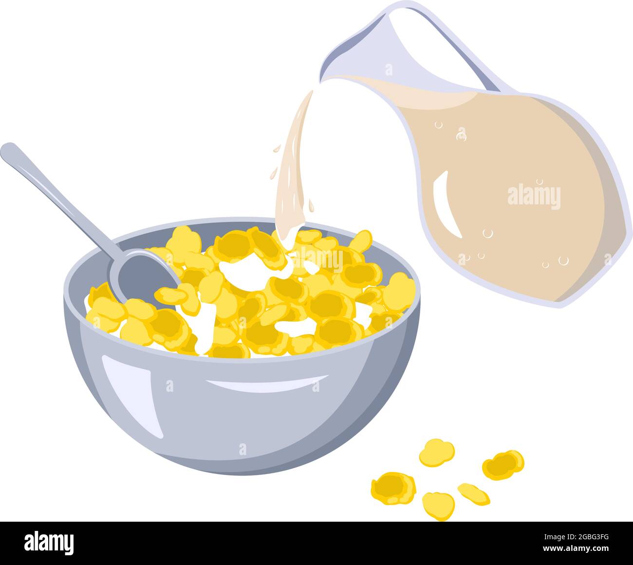 Cartoon milk jug hi-res stock photography and images - Alamy