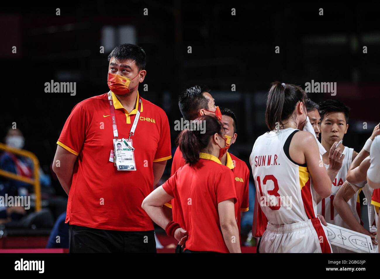 Sun Ming Ming And Yao Ming