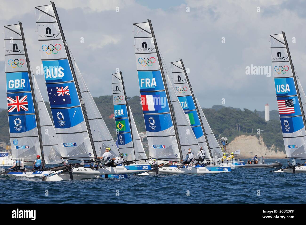 General view of race start, AUGUST 3rd, 2021 - Sailing : Mixed ...
