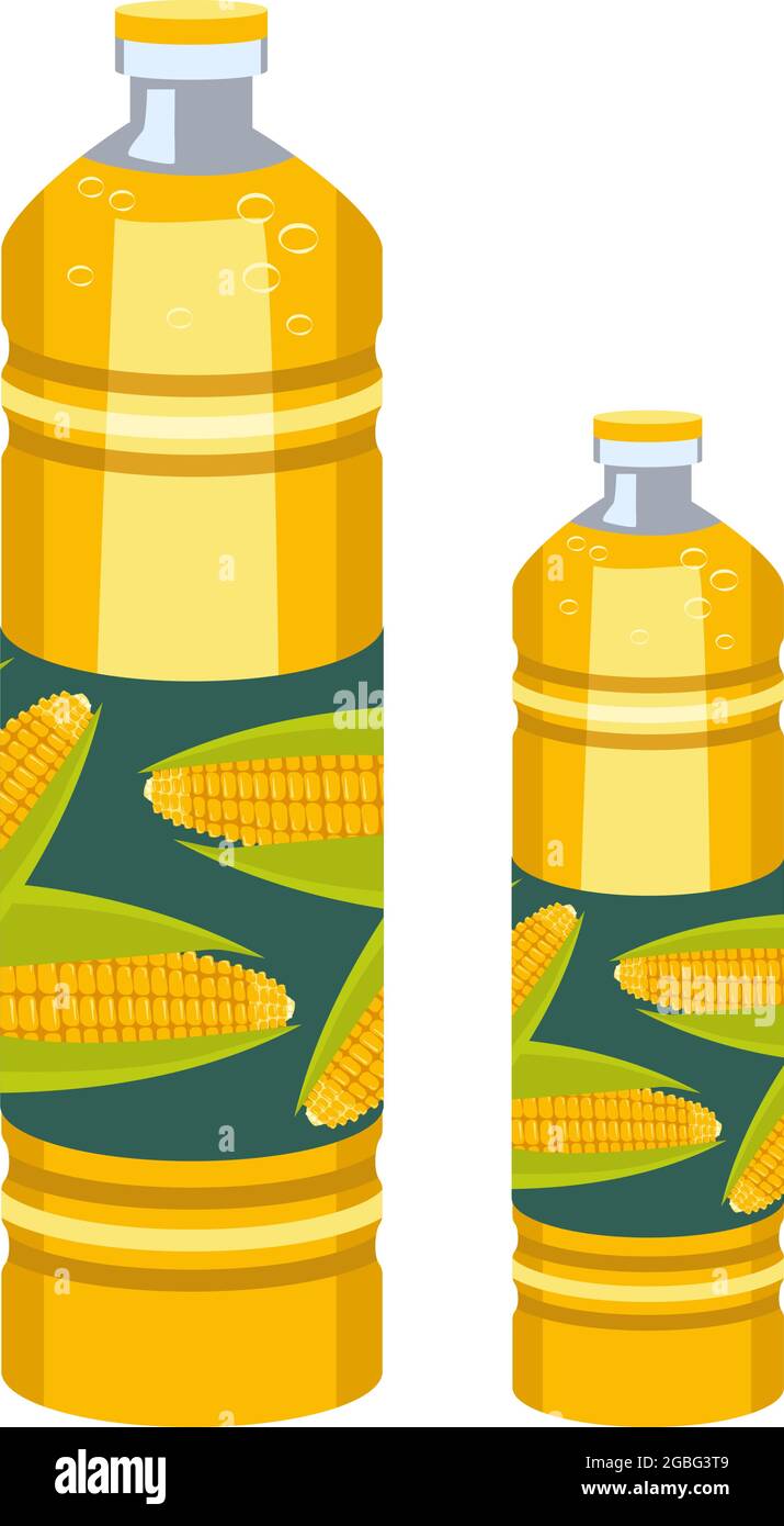 A bottle of corn oil Stock Vector Image & Art - Alamy