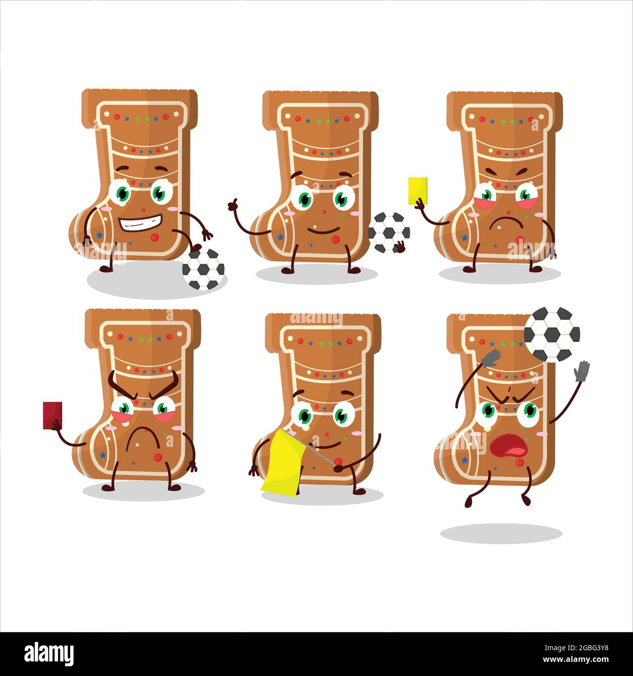 Ginger football Stock Vector Images - Alamy