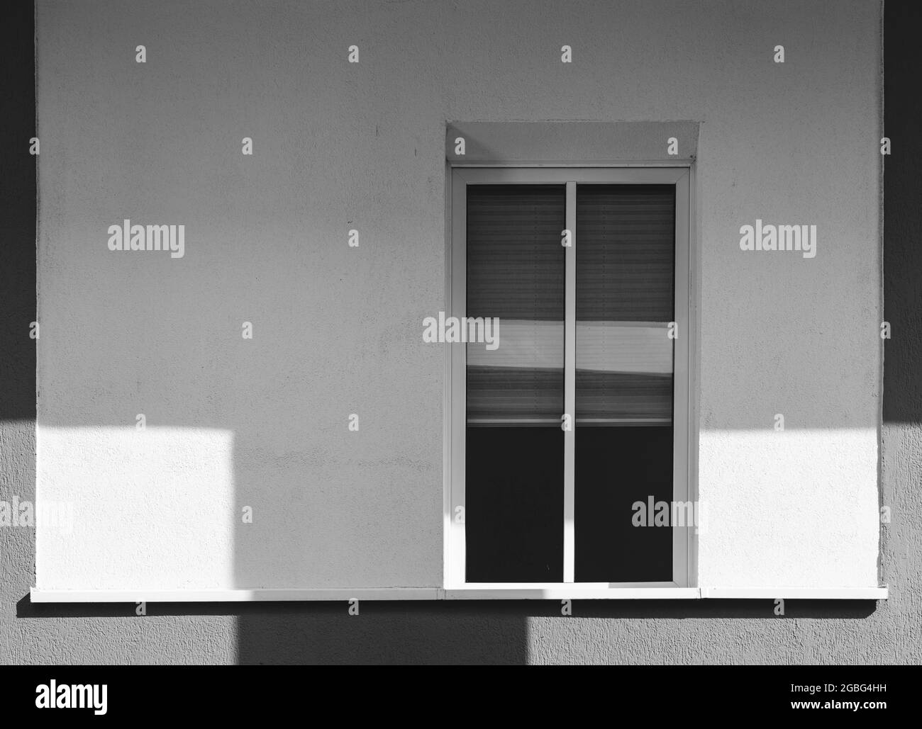 Black-white shot of a window Stock Photo - Alamy
