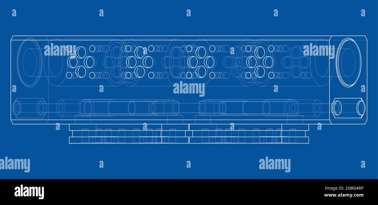 Abstract industry object concept. Vector Stock Vector Image & Art - Alamy