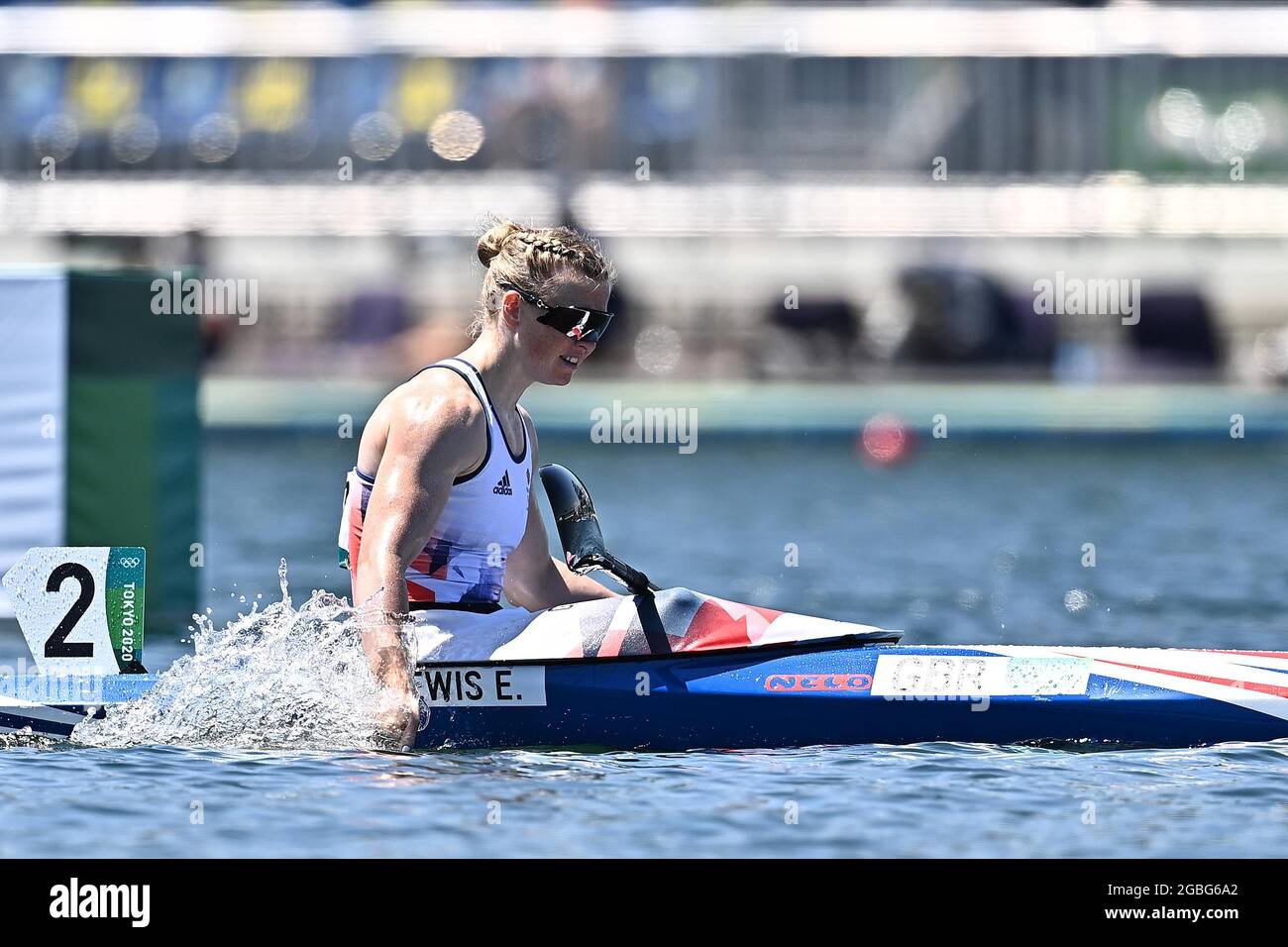 Tokyo, Japan. 04th Aug, 2021. Canoe Sprint. Qualification. Sea Forest ...