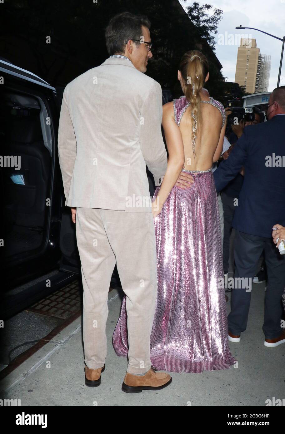 August 02, 2021.Ryan Reynolds, Blake Lively, at the premiere of Free ...