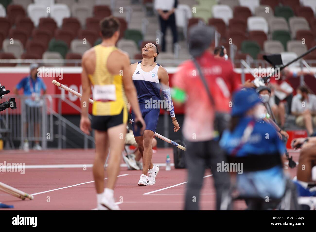 Tokyo, Japan. 3rd Aug, 2021. KARALIS Emmanouil (GRE) Athletics : Men's ...