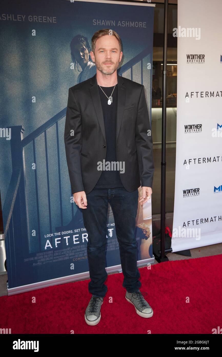Los Angeles, Ca. 3rd Aug, 2021. Shawn Ashmore attends the Aftermath ...