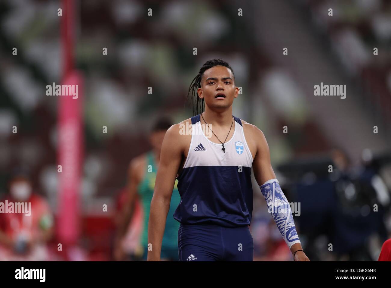 Tokyo, Japan. 3rd Aug, 2021. KARALIS Emmanouil (GRE) Athletics : Men's ...