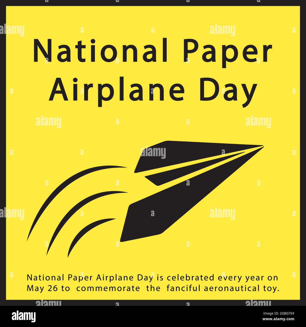 National Paper Airplane Day is celebrated every year on May 26 to ...