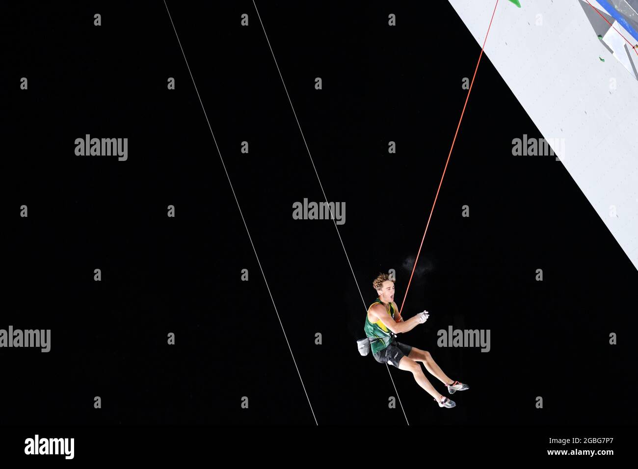 Tokyo, Japan. Credit: MATSUO. 3rd Aug, 2021. COSSER Christopher (RSA) Sport Climbing : Men's ...
