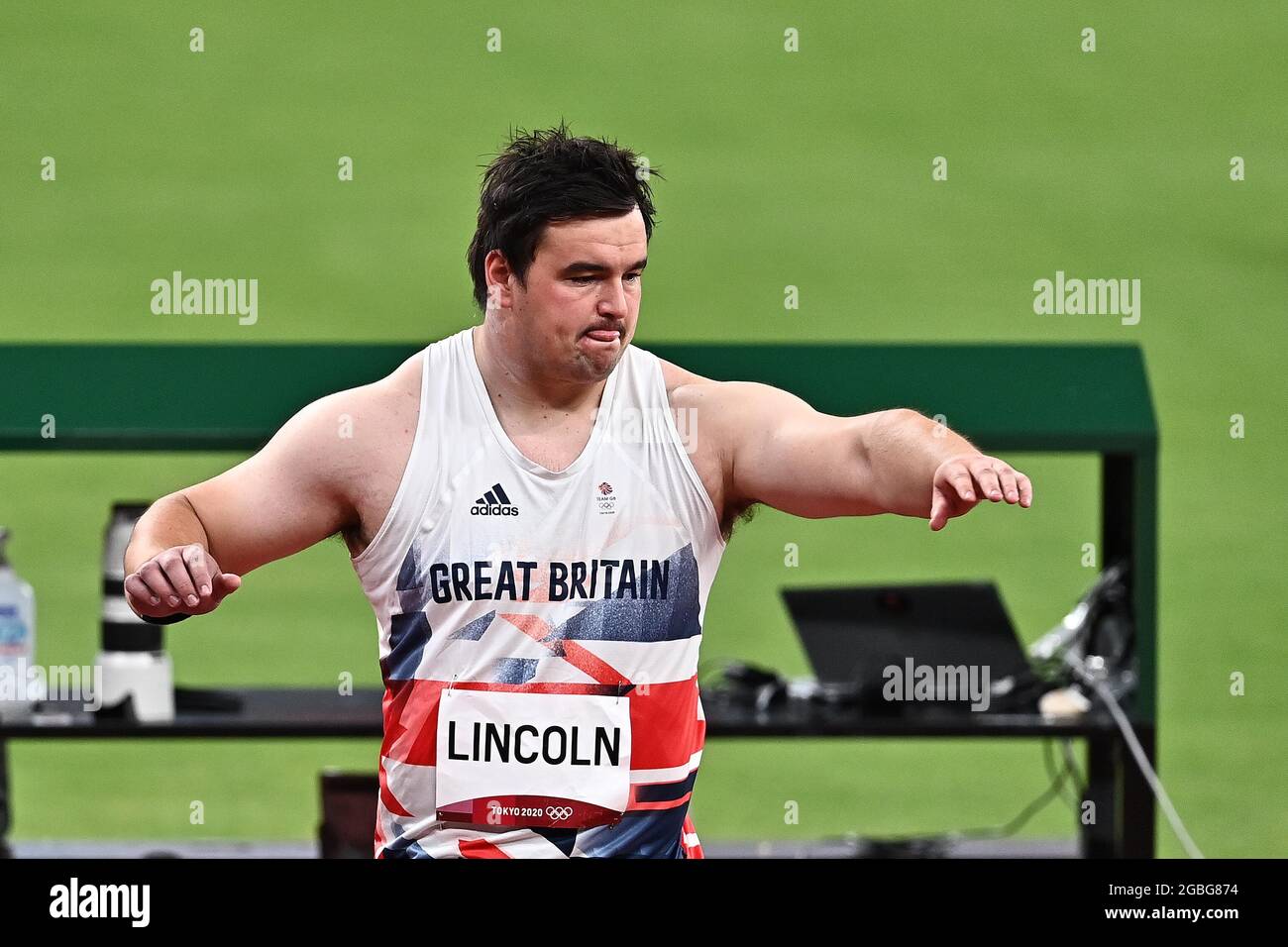 Tokyo, Japan. 03rd Aug, 2021. Athletics. Olympic stadium. 10-1 ...