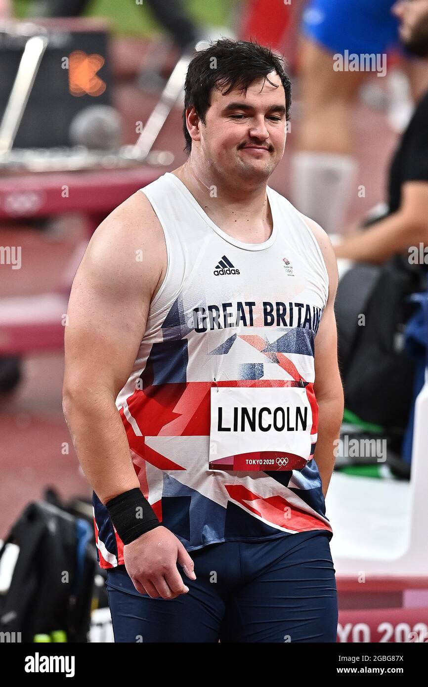 Tokyo, Japan. 03rd Aug, 2021. Athletics. Olympic stadium. 10-1 ...