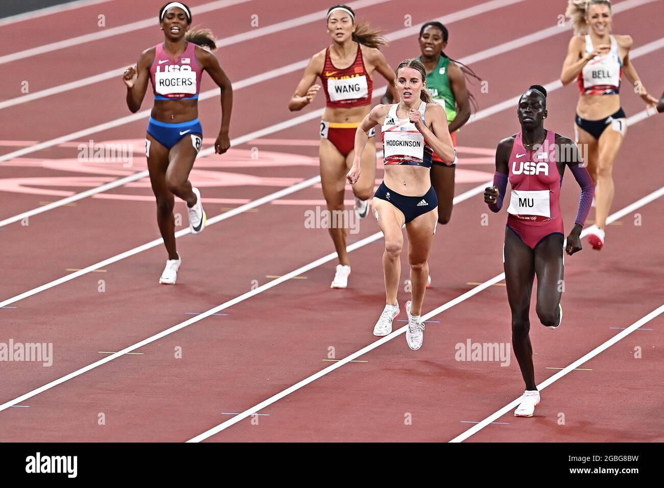Tokyo, Japan. 03rd Aug, 2021. Athletics. Olympic stadium. 10-1 ...