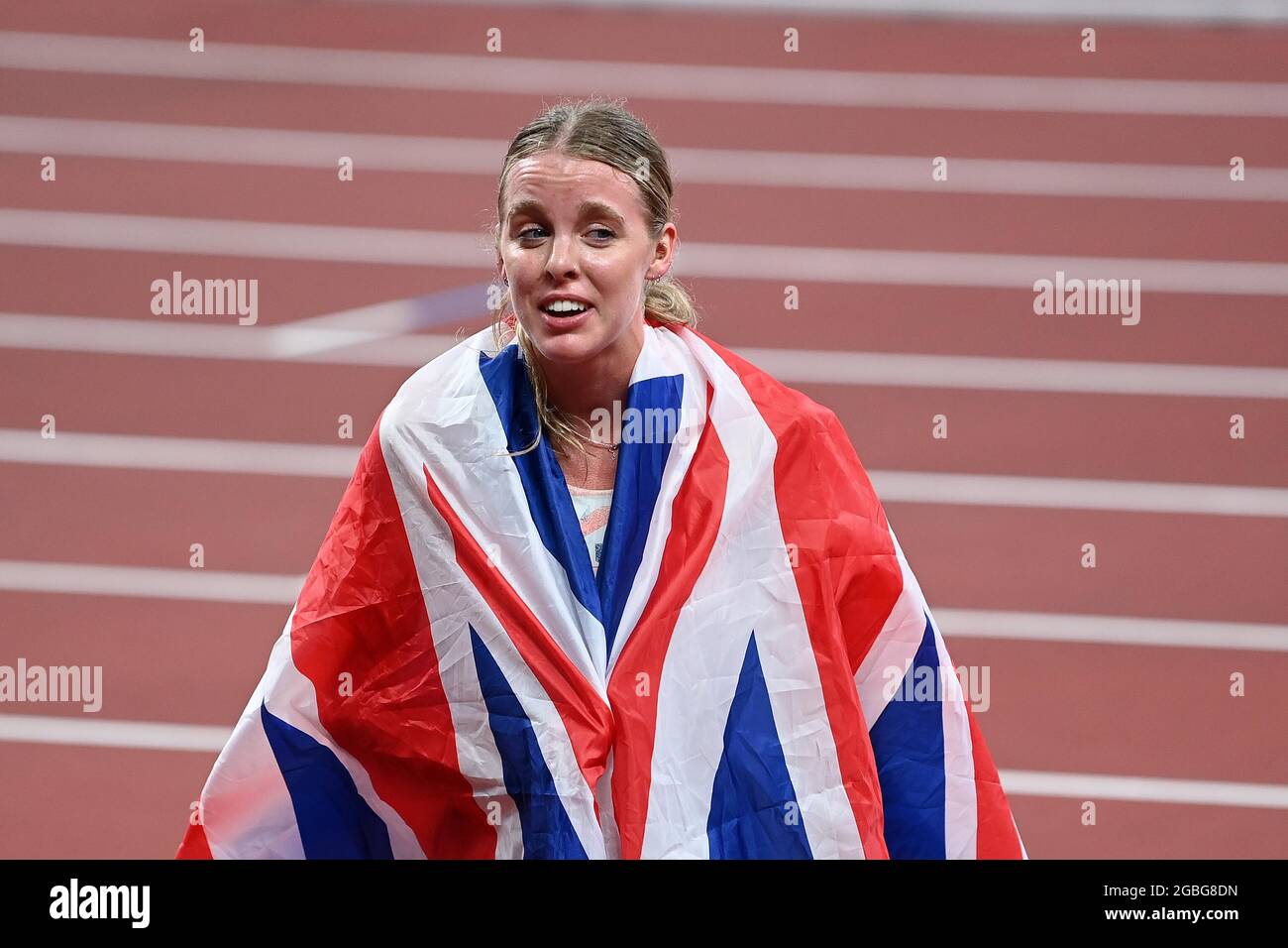 Tokyo, Japan. 03rd Aug, 2021. Athletics. Olympic stadium. 10-1 ...
