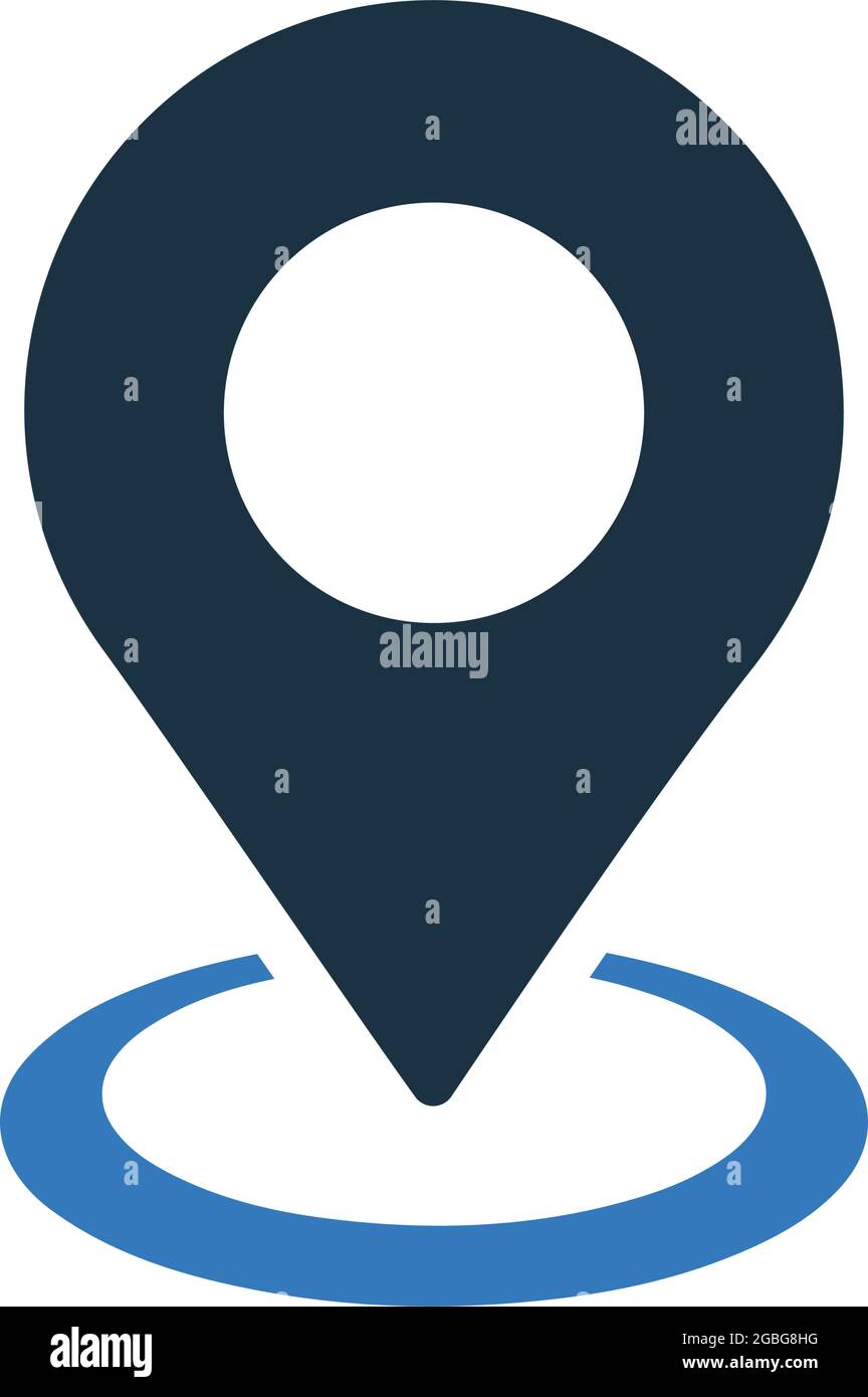 location, navigation icon - Simple editable vector EPS file Stock ...