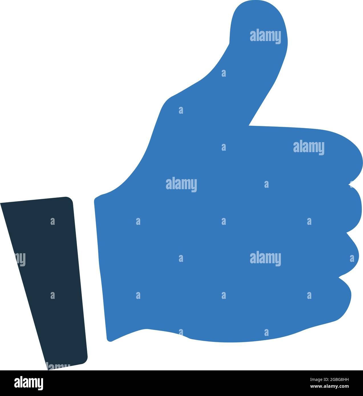 like, rate, thumbs up icon - Simple editable vector EPS file Stock ...