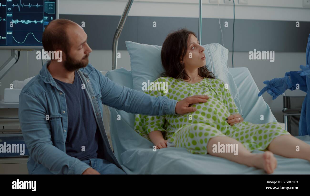 Delivery Baby Scene In Hospital