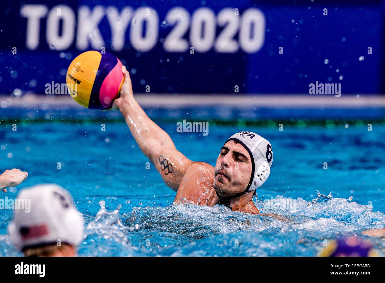 TOKYO, JAPAN - AUGUST 4: Luca Cupido of United States during the Tokyo ...