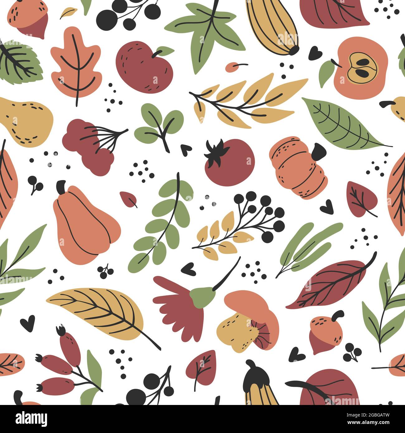 Seasonal colors in fall Stock Vector Images - Alamy