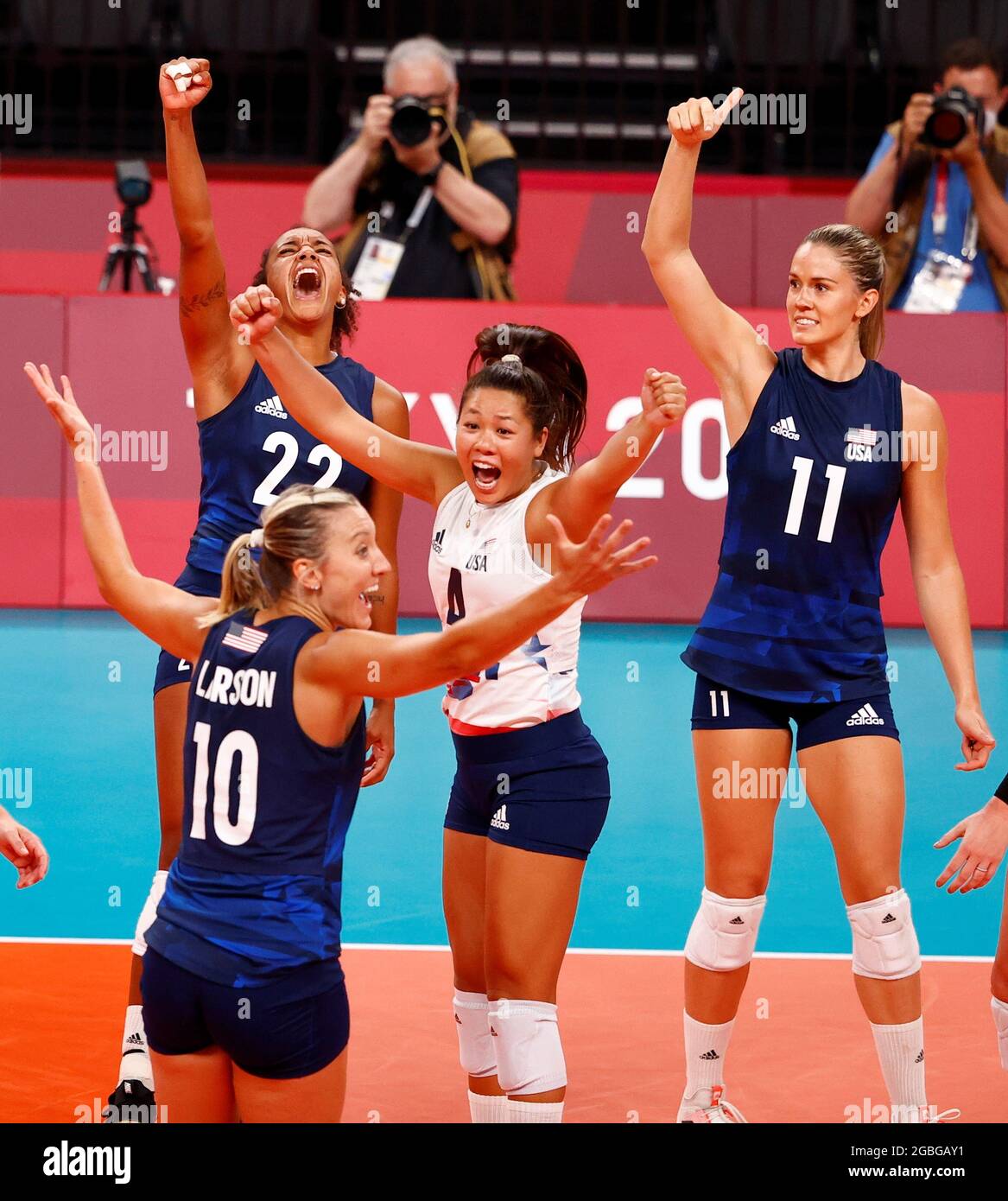 Members dominican republic volleyball team hi-res stock photography and ...