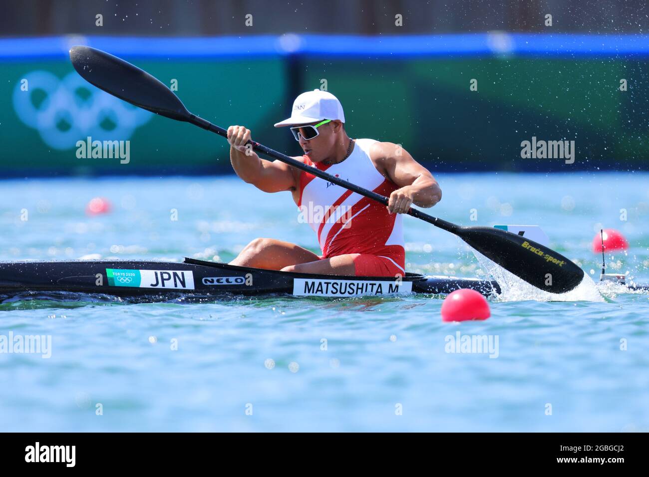Tokyo, Japan. 4th Aug, 2021. Momotaro Matsushita (JPN) Canoe Sprint : Men's Kayak Single (K-1 ...