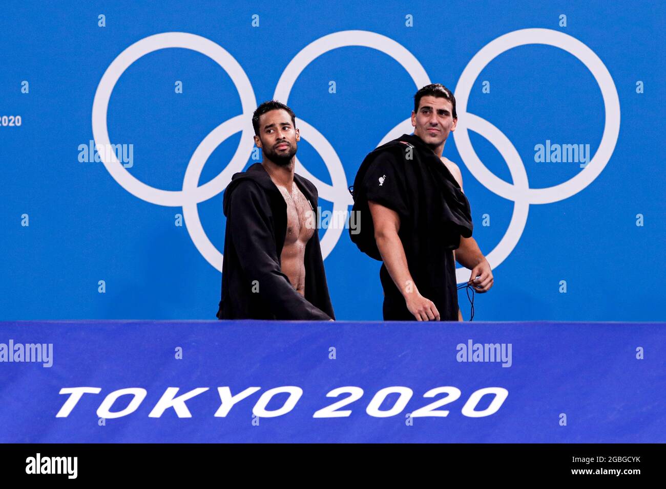 TOKYO, JAPAN - AUGUST 4: Max Irving of United States, Luca Cupido of ...