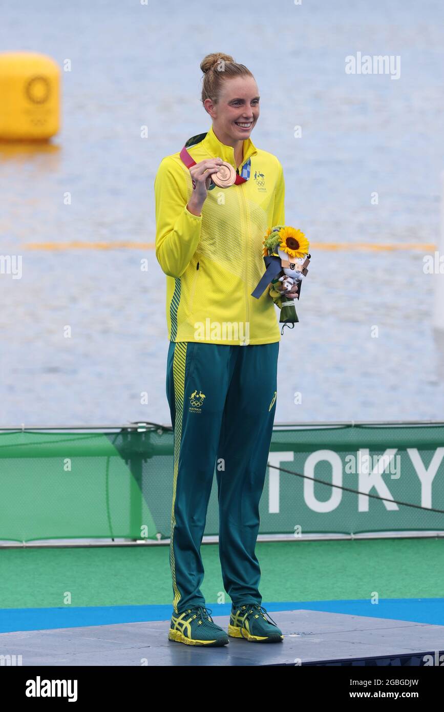 Tokyo, Japan. 4th Aug, 2021. LEE Kareena (AUS) Swimming : Women's 10km ...