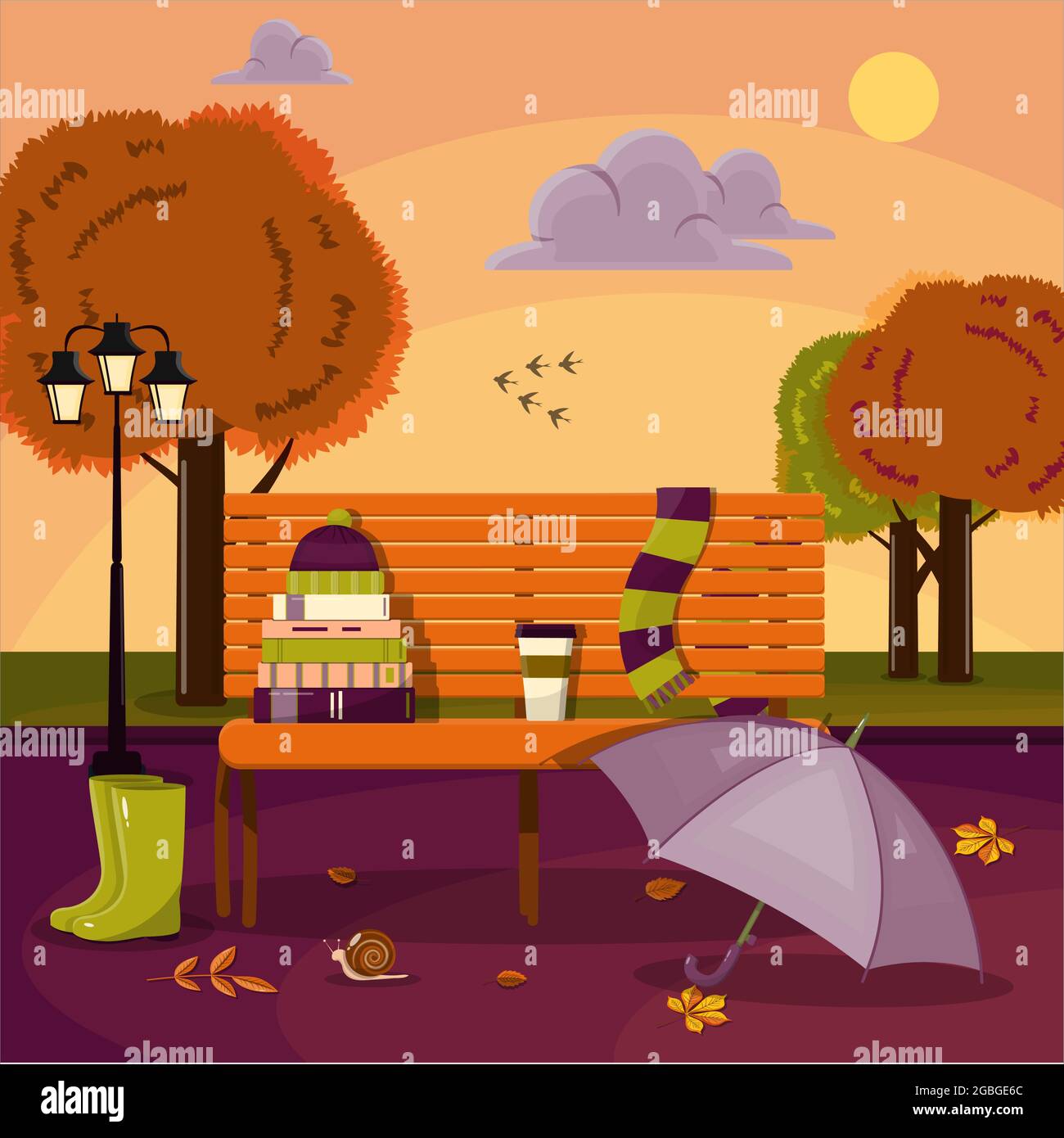 Cartoon streetscape hi-res stock photography and images - Alamy