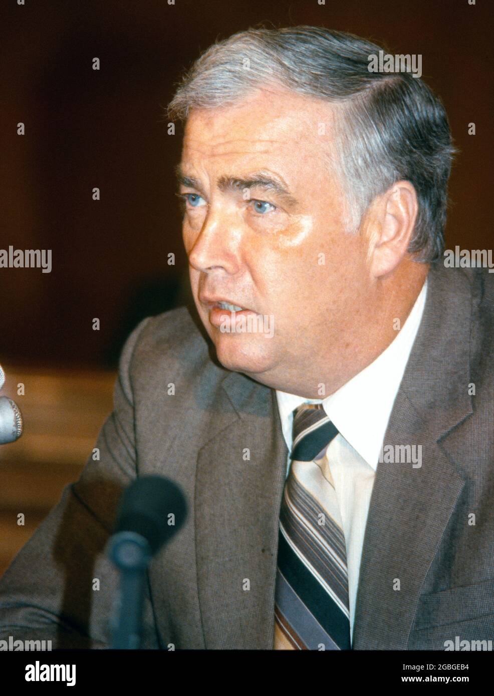File photo from March 13, 1986 of United States Senator Frank H ...