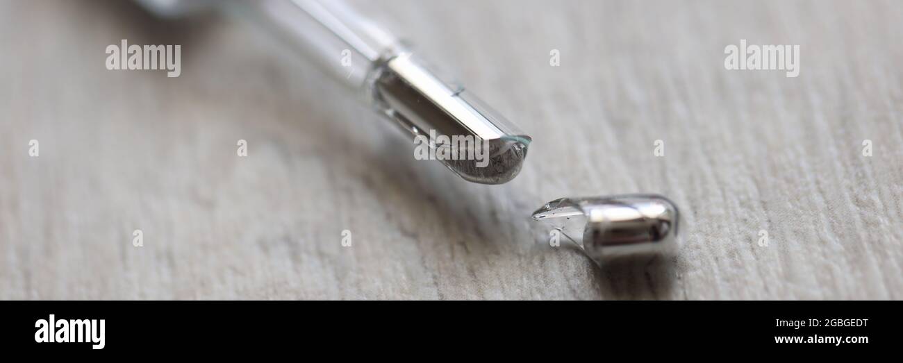 Mercury thermometer broken hi-res stock photography and images - Alamy Mercury thermometer broken hi-res stock photography and images - Alamy