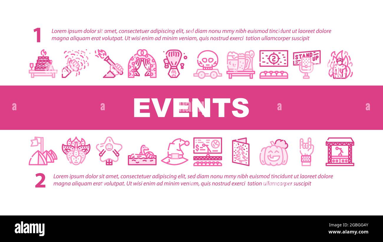 Wedding Day Accessory Landing Header Vector Stock Vector Image & Art ...