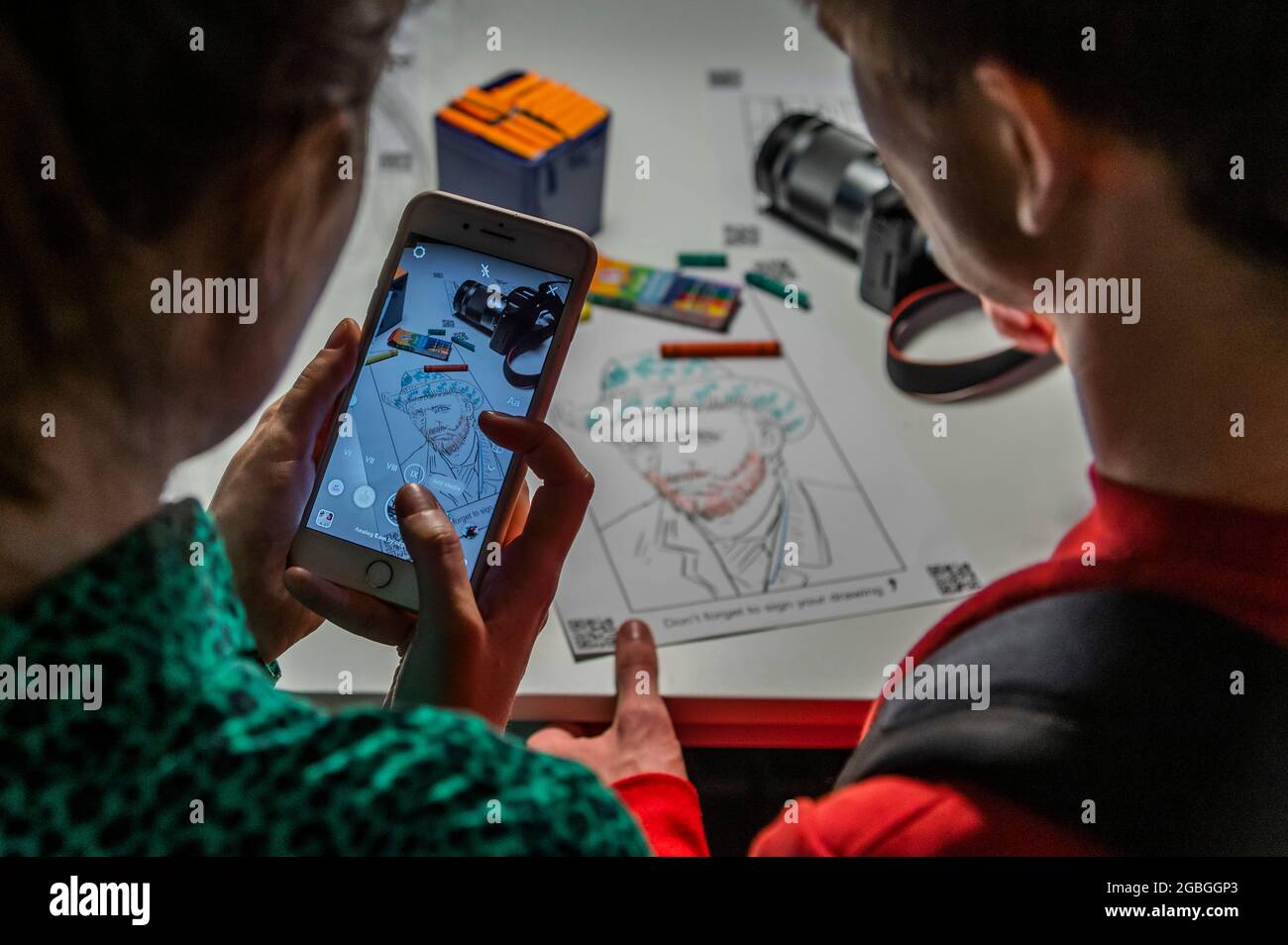 Van goghs technique hi-res stock photography and images - Alamy