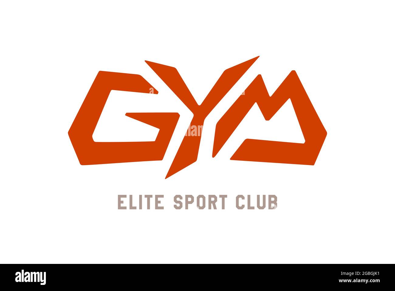 Gym vector lettering Stock Vector Image & Art - Alamy