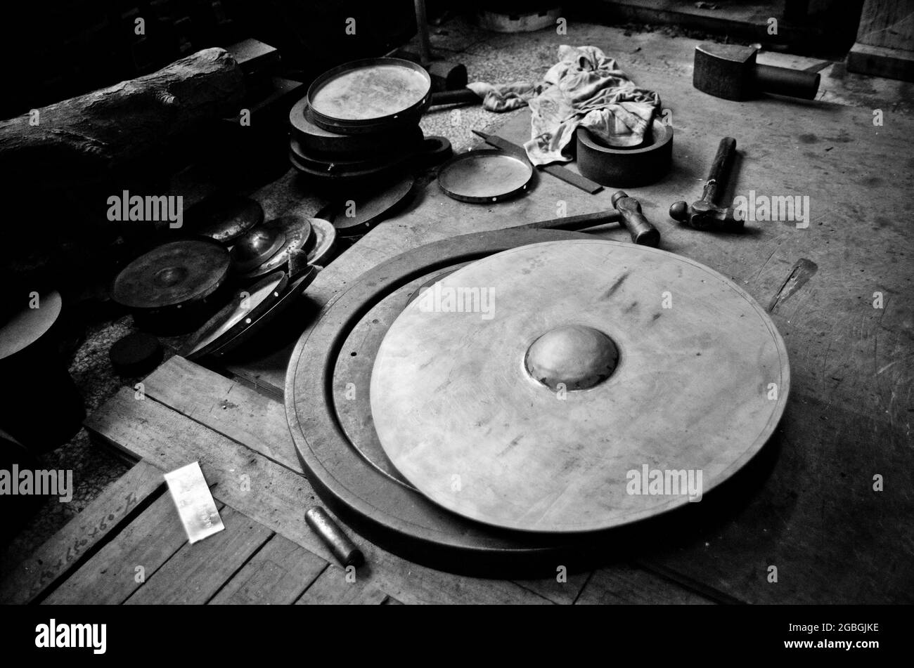 Instrument making Black and White Stock Photos & Images - Alamy