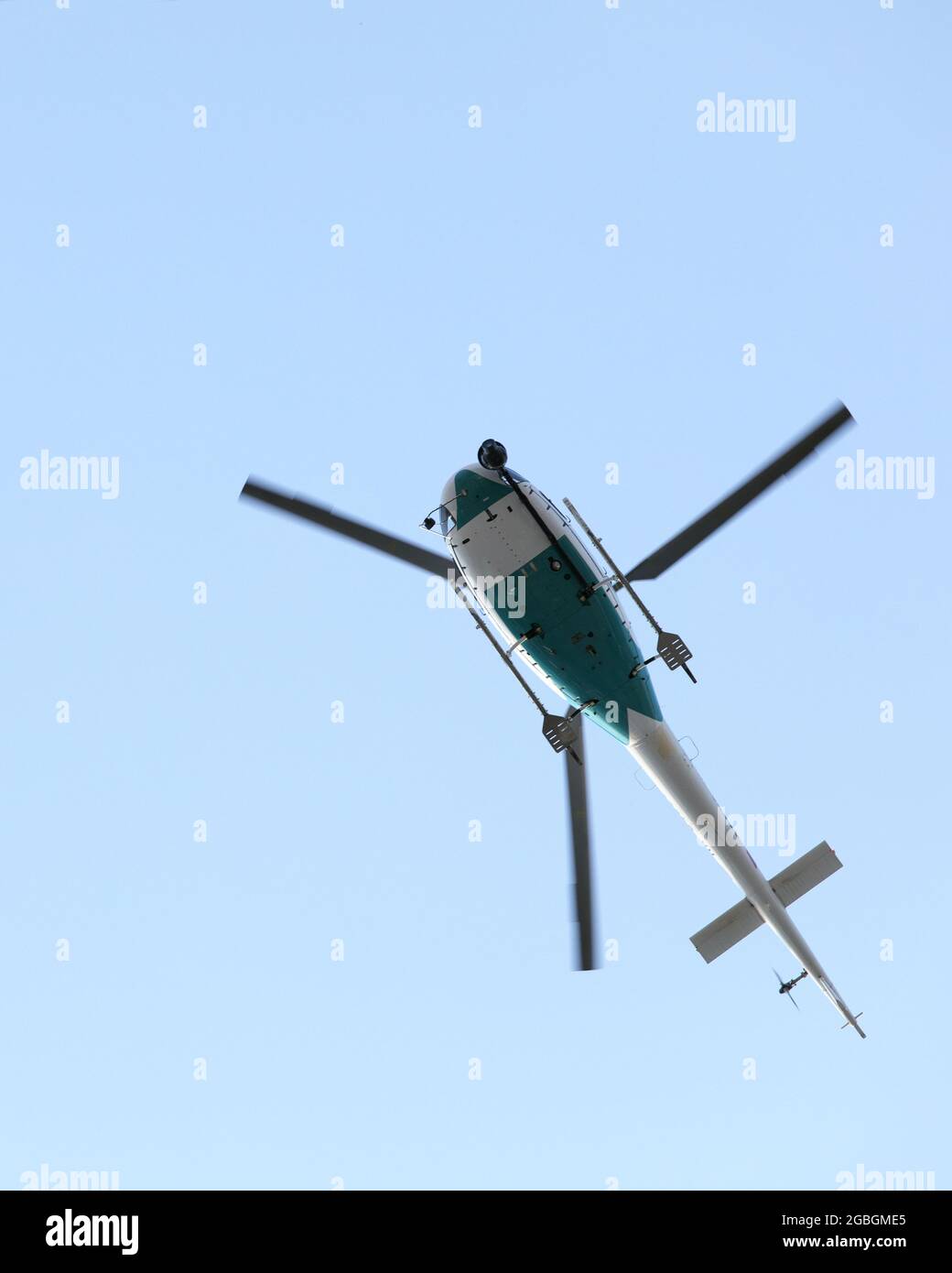 Tv helicopter filming camera hi-res stock photography and images - Alamy
