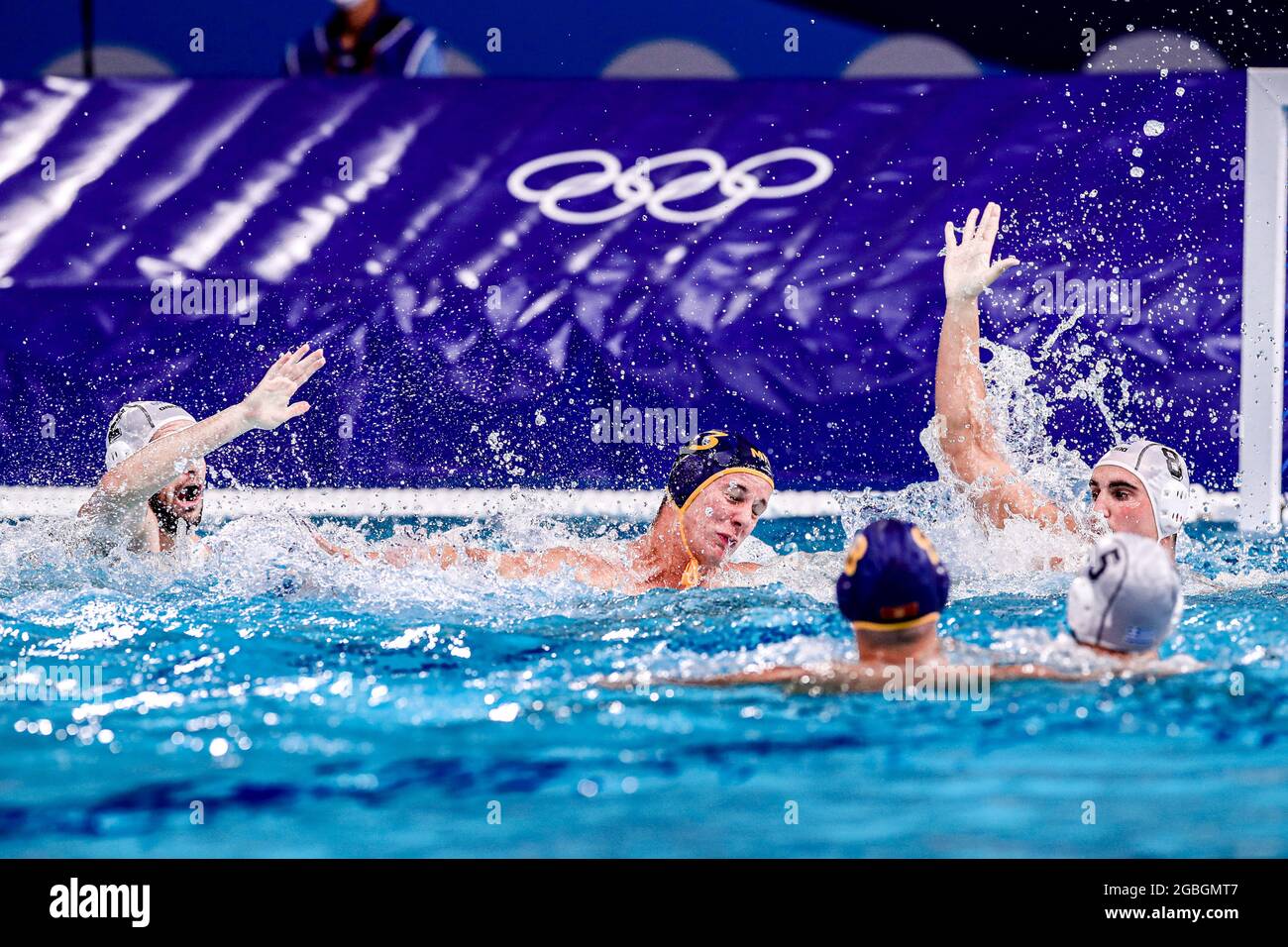 TOKYO, JAPAN - AUGUST 4: Miroslav Perkovic of Montenegro during the ...