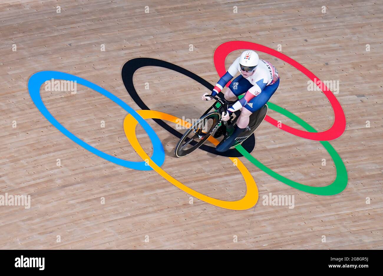 Great Britain's Jack Carlin in action in the Men’s Sprint 1/32 Finals ...