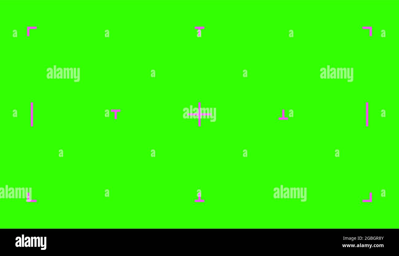 Green colored chroma key background screen flat style design vector ...