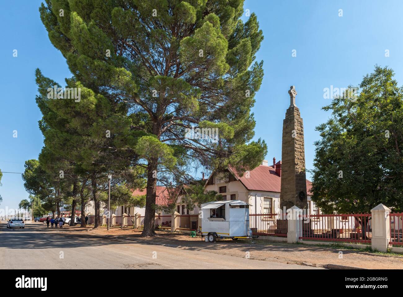 ALIWAL NORTH, SOUTH AFRICA - APRIL 23, 2021: A street scene, with The ...