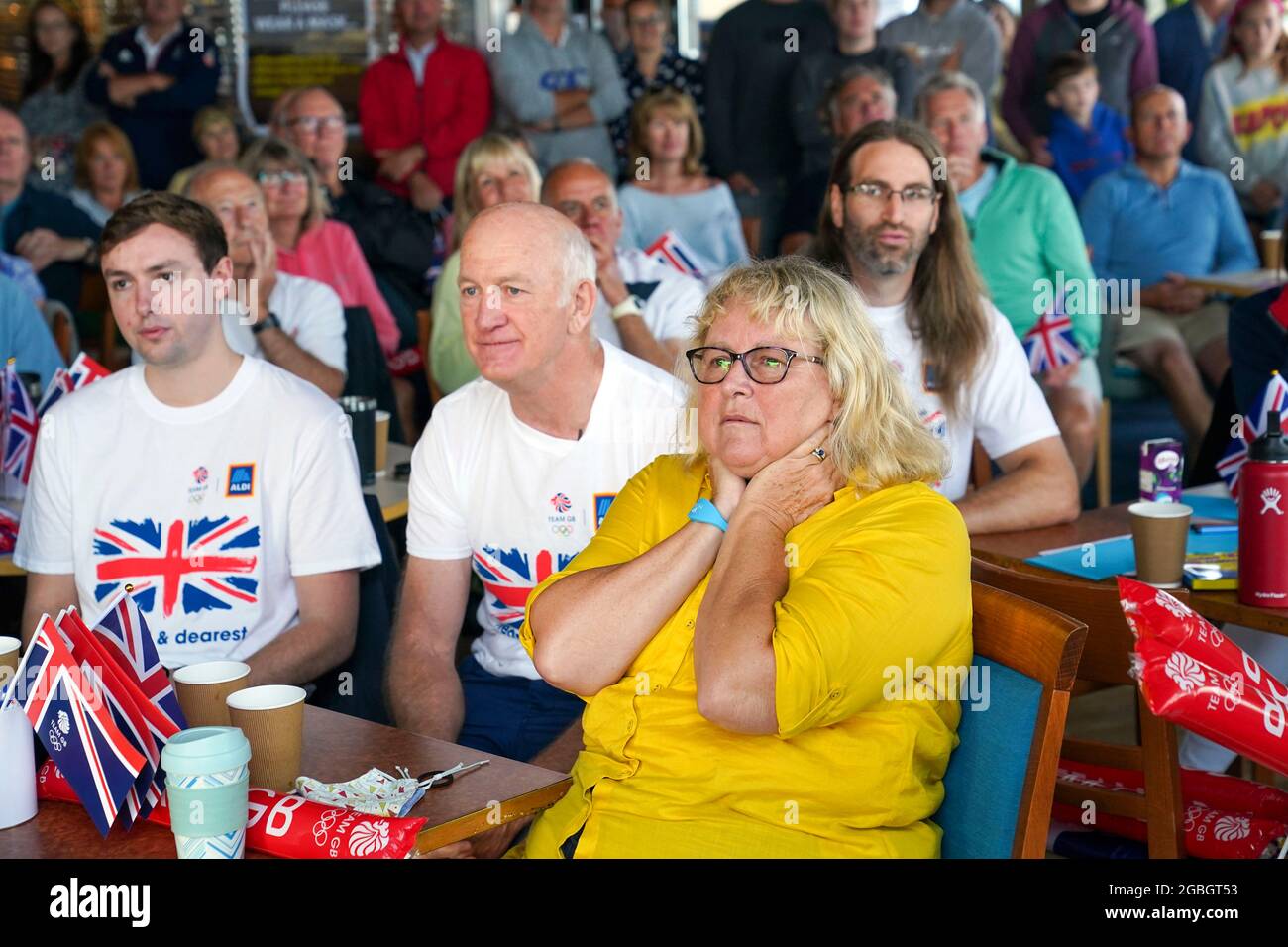 The family and friends of Olympic gold medalist Eilidh McIntyre, her ...