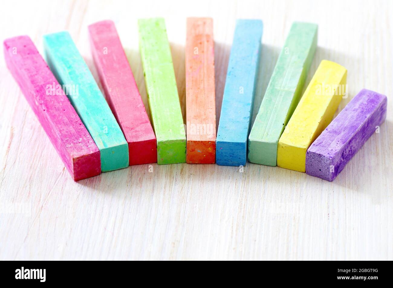 Different chalks hi-res stock photography and images - Alamy