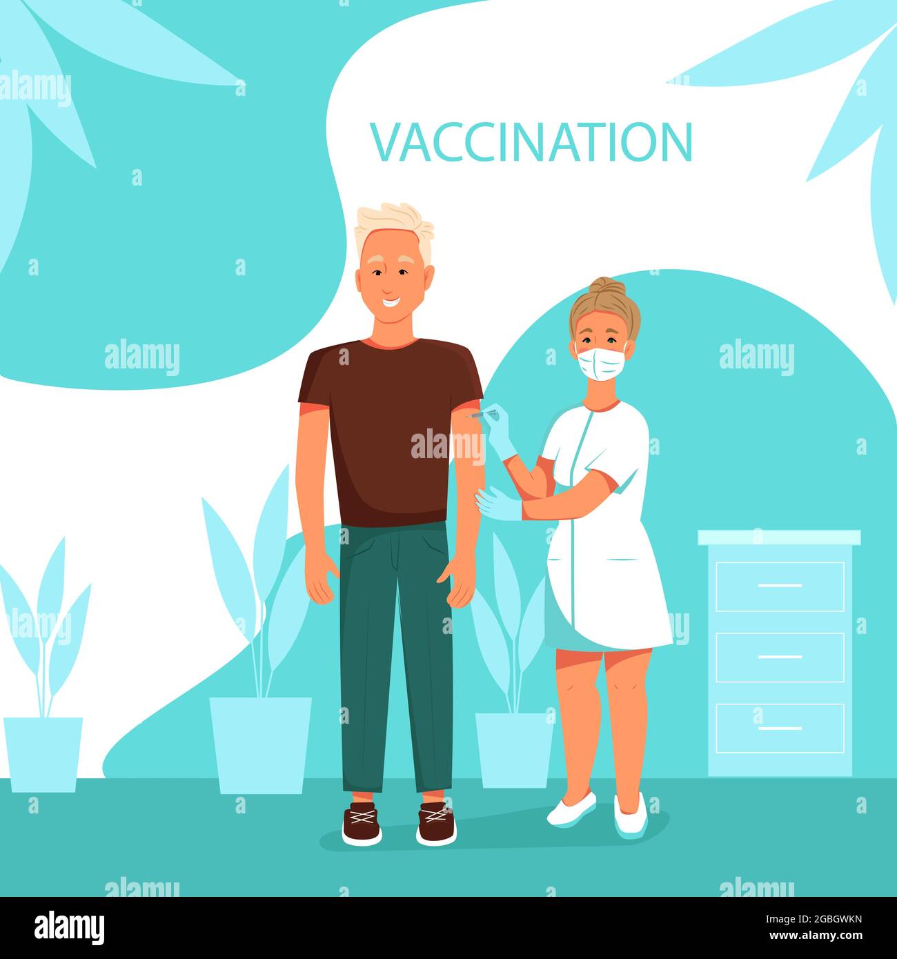 Microbiology worker Stock Vector Images - Alamy