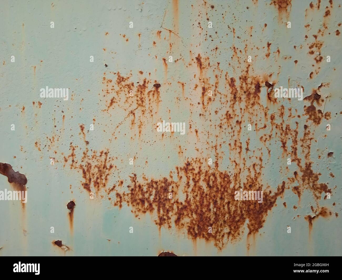 The surface of the steel plate is rusted , corrosion, weathered ...